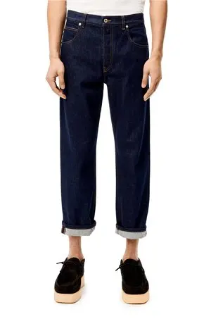 Loewe Logo-patch Straight Jeans