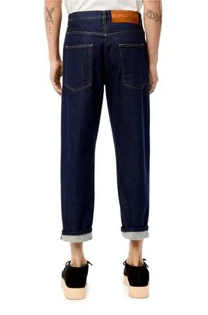 Loewe Logo-patch Straight Jeans