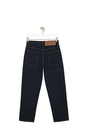 Loewe Logo-patch Straight Jeans