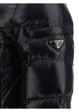 Prada Zipper Down Jacket