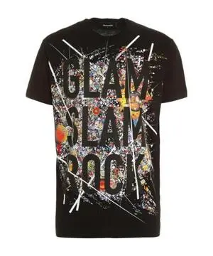 Dsquared2 Printed T-shirt - Black
