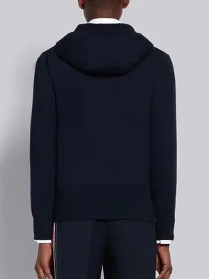 Thom Browne Intarsia Stripe Hoodie