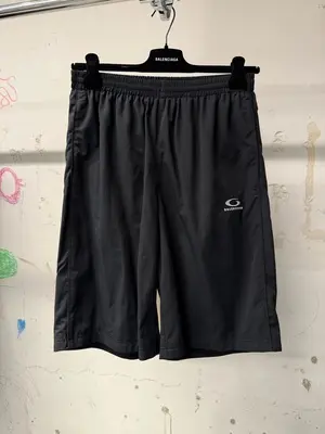 Balenciaga Logo Detailed Shorts