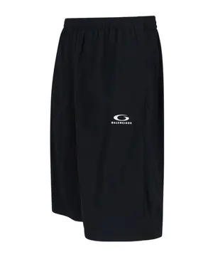 Balenciaga Logo Detailed Shorts