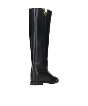 VIA ROMA 15 Round-toe Flat Tall Boots