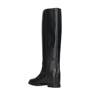 VIA ROMA 15 Round-toe Flat Tall Boots