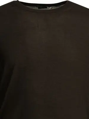 TOM FORD Crew Neck Ribbed-trim Sweater