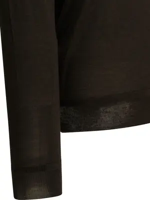 TOM FORD Crew Neck Ribbed-trim Sweater
