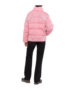 Alanui Bandana-printed Zipped Puffer Jacket