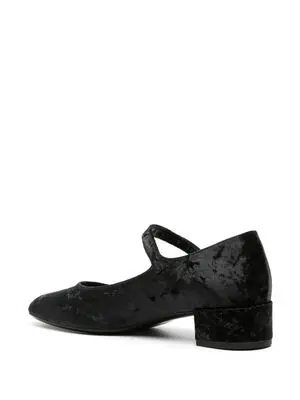 By Far Velvet Mary Jane Pumps