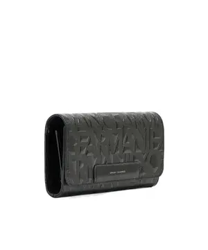 Armani Exchange Mini Embossed Clutch Bag