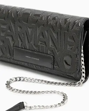 Armani Exchange Mini Embossed Clutch Bag