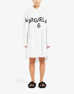 MAISON MARGIELA Logo Shirt Dress