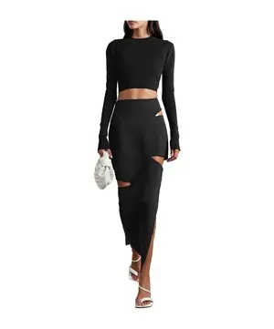 Monse Buckle-fastened Open Back Top
