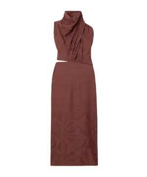 Johanna Ortiz Finding Balance" Midi Dress