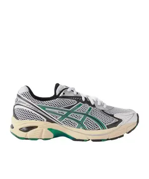 Asics Breathable Mesh Athletic Sports Shoes - Gray
