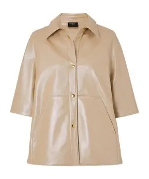 Akris Iridescent Lambskin Jacket
