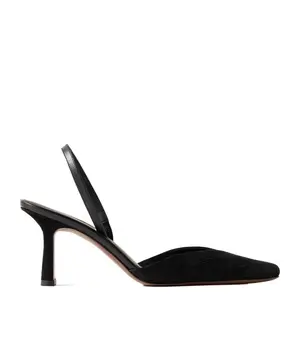 NEOUS Stiletto Heel Sandals - Black