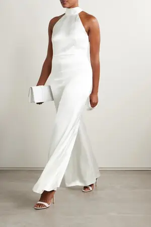 Galvan Satin Jumpsuit