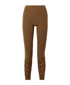 Wolford Perforated Wool-blend Leggings