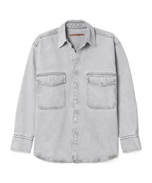 PETAR PETROV Oversized Denim Shirt - White
