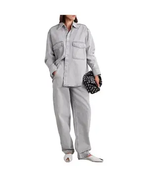 PETAR PETROV Oversized Denim Shirt