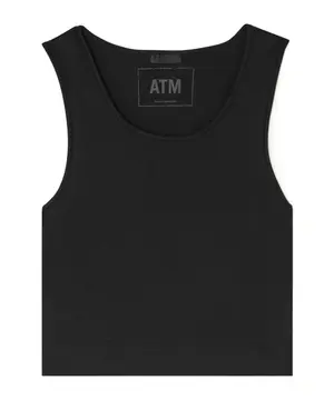 ATM Anthony Thomas Melillo Ruched Stretch-pima Cotton-jersey Tank - No