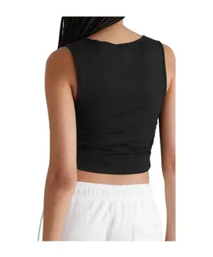 ATM Anthony Thomas Melillo Ruched Stretch-pima Cotton-jersey Tank