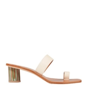 Loquet Leather Sandals