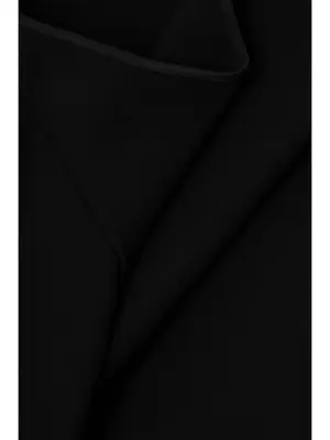 Maticevski Cape Effect One-shoulder Crepe Dress