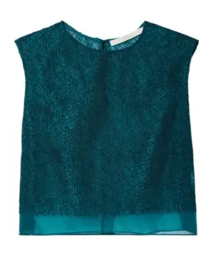 JASON WU Cropped Lace Top - No