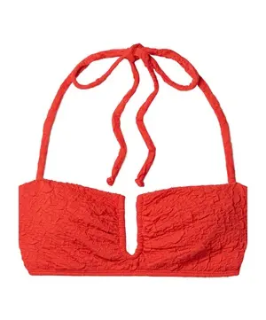 Mara Hoffman Cruz Recycled-popcorn Bikini Top - No