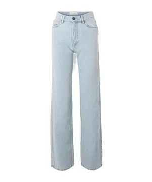 Giuliva Heritage Dana Mid-rise Wide-leg Jeans - Gray