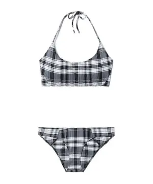 Lisa Marie Fernandez Halter Bikini - Gray