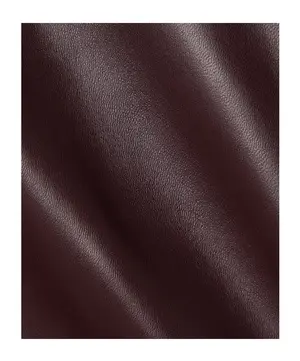 Dodo Bar Or Strapless Leather Maxi Dress