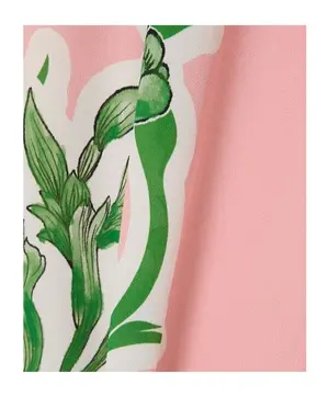 Borgo De Nor Floral-print Crepe Straight-leg Pants