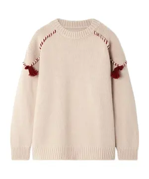FORTELA Wool And Cashmere-blend Sweater - Nude