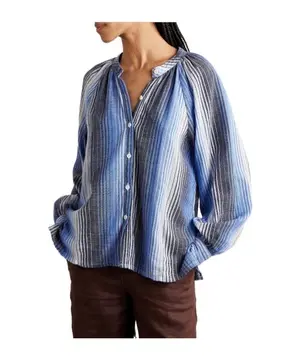 LEMLEM Loose-fitting Striped Top