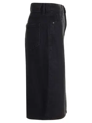 Paige Siren Denim Skirt