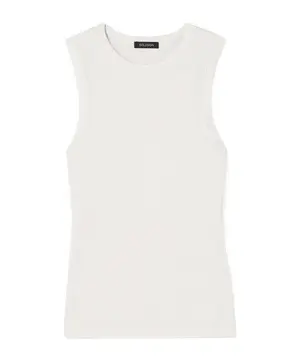 GOLDSIGN Ribbed Stretch-jersey Tank - No
