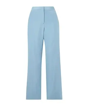 Brioni Silk And Cotton-blend Straight-leg Pants - No