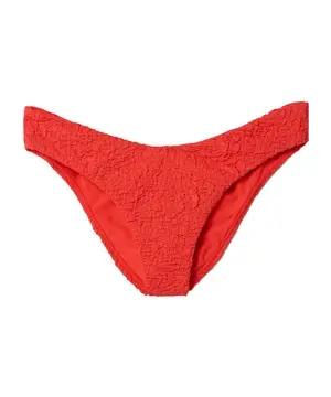 Mara Hoffman High-rise Bikini Briefs - Red