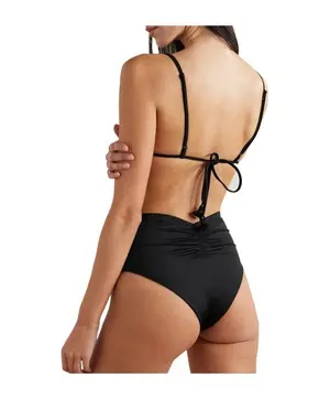 Johanna Ortiz High-cut Bikini Briefs With Embellishment