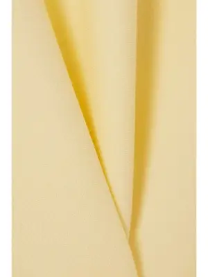 Brandon Maxwell Wool And Silk-blend Crepe Mini Shirt Dress