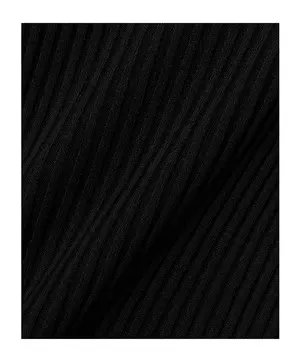 ANDREĀDAMO Cutout Open-knit And Ribbed-knit Dress