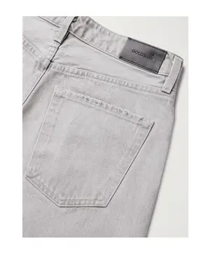 GOLDSIGN High-rise Straight-leg Organic Jeans