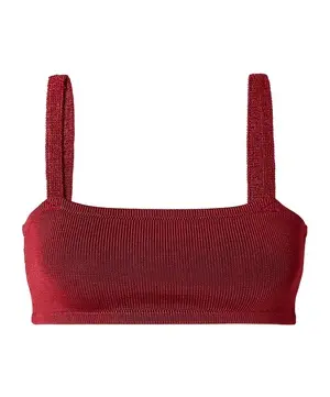 Calle Del Mar Stretch-knit Bralette - Red