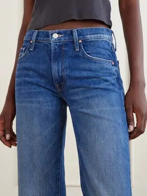 MOTHER The Rambler Skimp Mid-rise Straight-leg Jeans