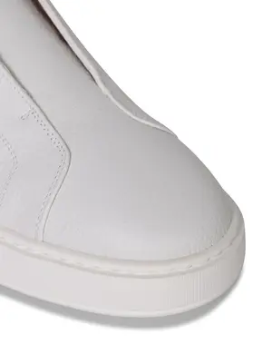 Santoni Round-toe Slip-on Sneakers