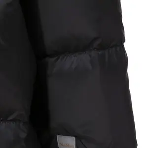 Max Mara Water-repellent Canvas Down Jacket - Black